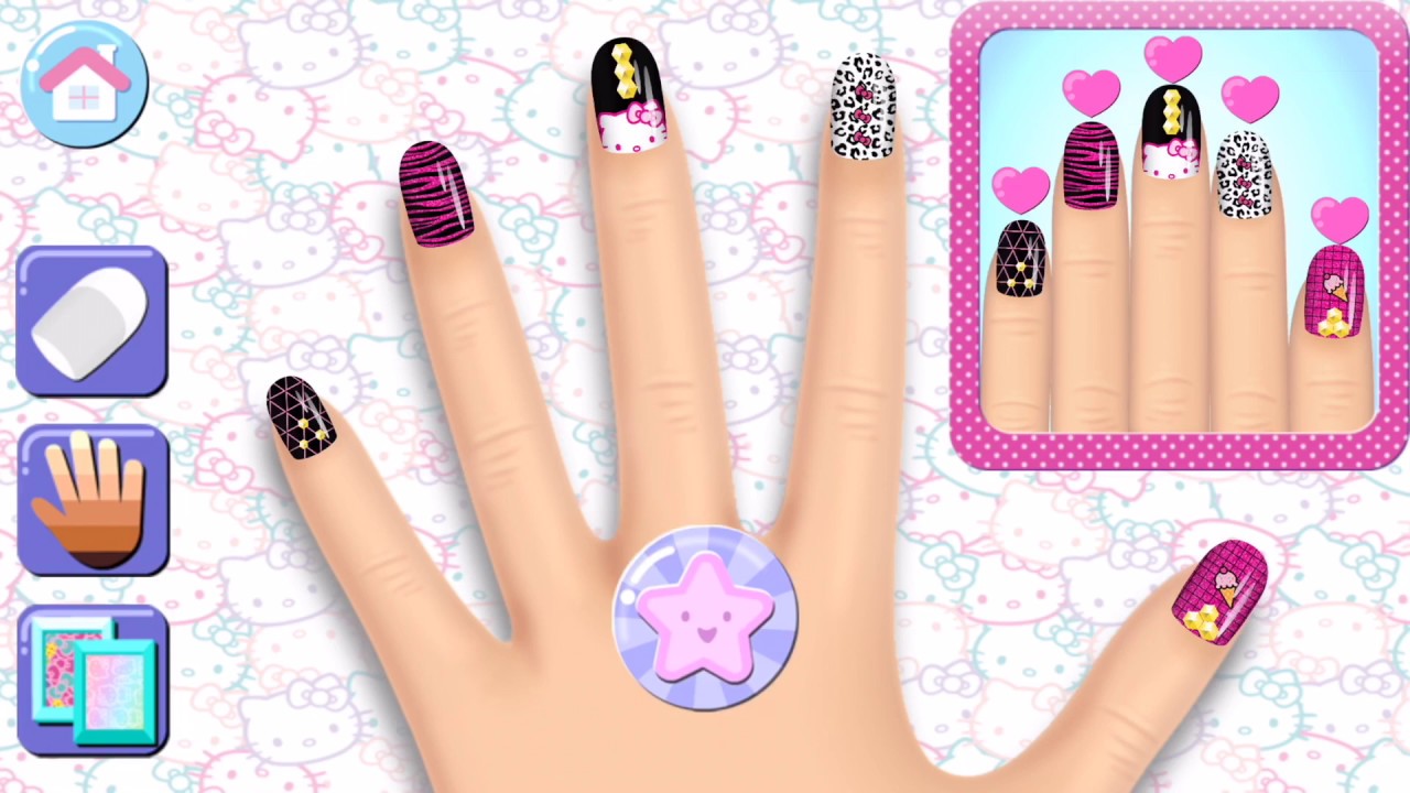 Let Your Kid Learn All New Styles with Nail Art Games for Girls ...